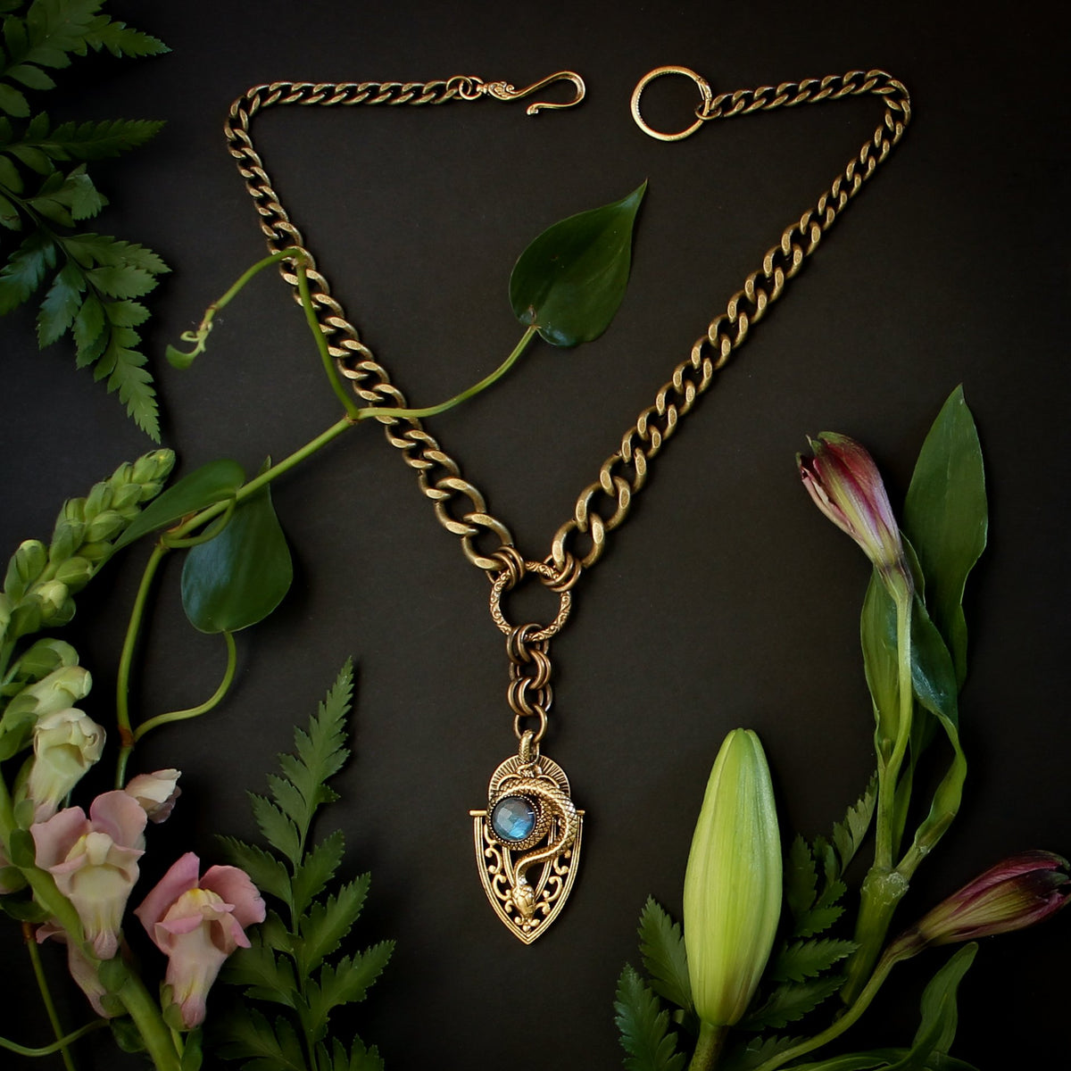 Serpent Shield Amulet – BESPELL & CO.